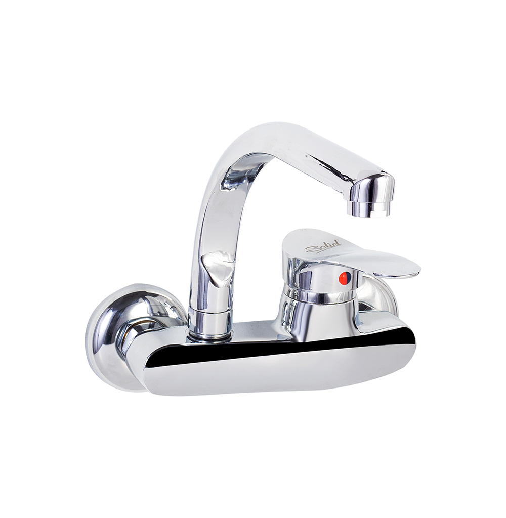 Solid Single Lever Wall Mixer – Alex Flex